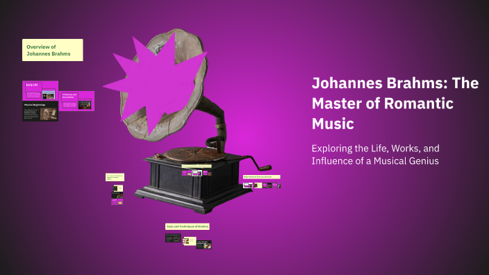 Johannes Brahms: The Master of Romantic Music by loris ahmeti on Prezi