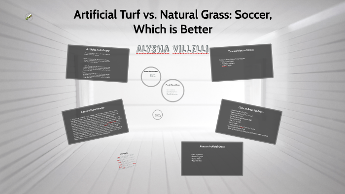 Artificial Turf vs. Natural Grass: Soccer, Which is Better by Alysha ...