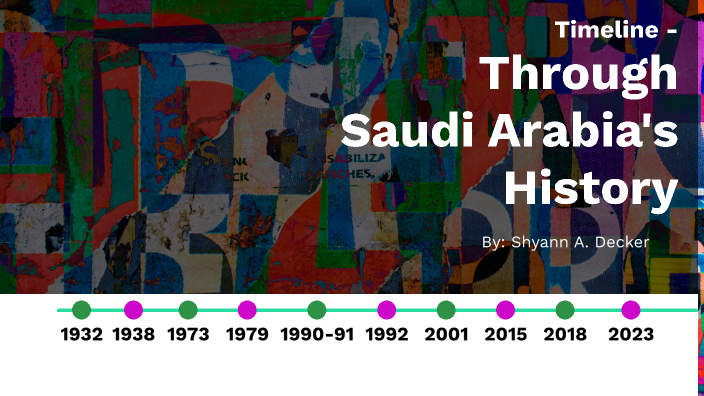 Saudi Arabia Timeline by Shyann Decker on Prezi