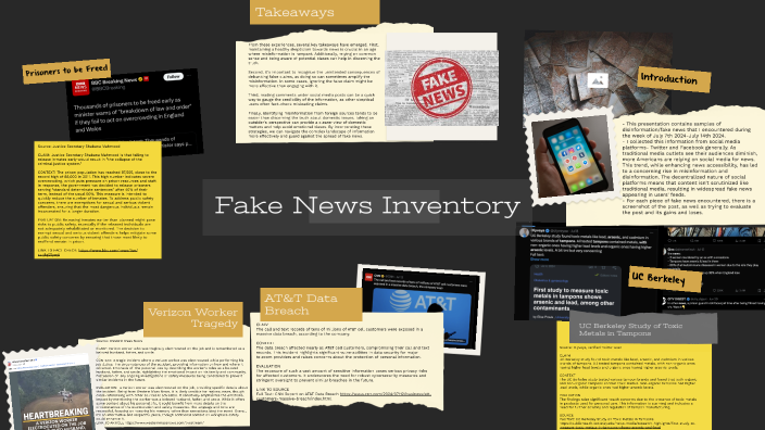 Fake News Inventory by Kayla Drake on Prezi