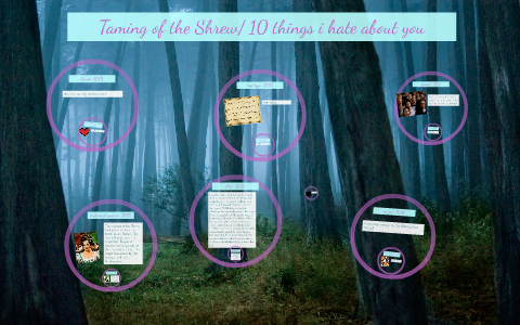 Taming of the Shrew/ 10 things i hate about you by elizabeth richards ...