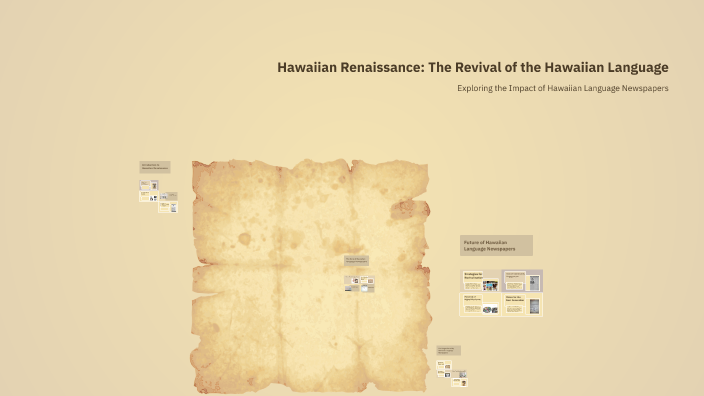 Hawaiian Renaissance: The Revival of the Hawaiian Language by ceci ...