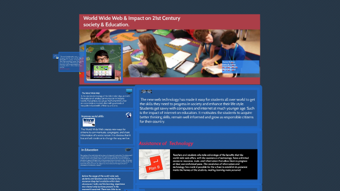 World Wide Web & Impact on 21st Century society & Education. by linny ...