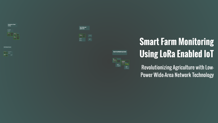 Smart Farm Monitoring Using LoRa Enabled IoT by SALIHA EL MOUSSAID on Prezi