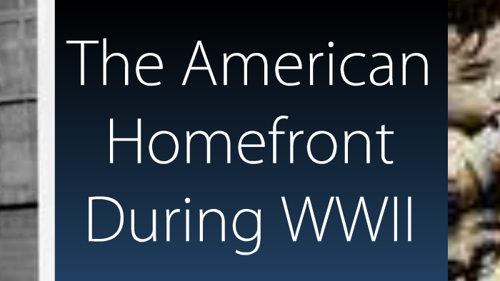 WWII The American Home Front & the Impact on Minorities by Michael ...