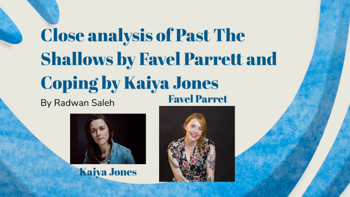 Close analysis of Past The Shallows by Favel Parrett and Coping by ...