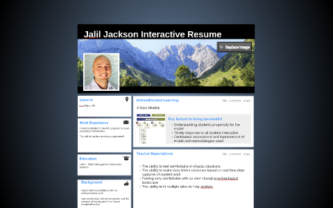 Jalil Jackson Interactive Resume by Jay Jackson on Prezi