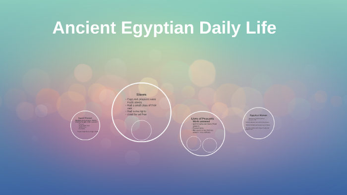 Ancient Egyptian Daily Life by Olivia Sutherland on Prezi