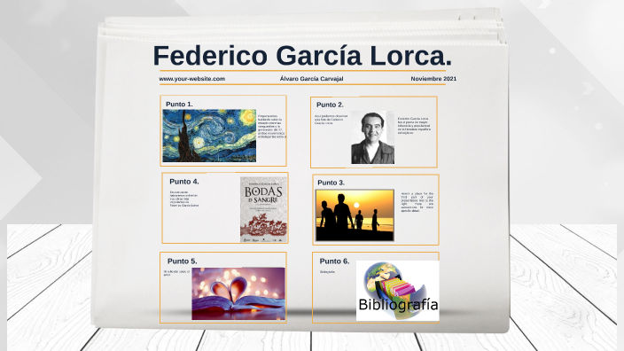 Federico García Lorca. by ALVARO GARCIA CARVAJAL on Prezi