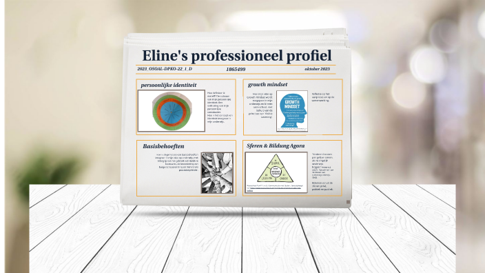 presentatie professioneel profiel by Eline Dijkstra on Prezi