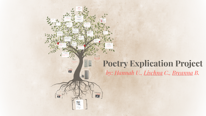 Poetry Explication Project by Lischna C. on Prezi