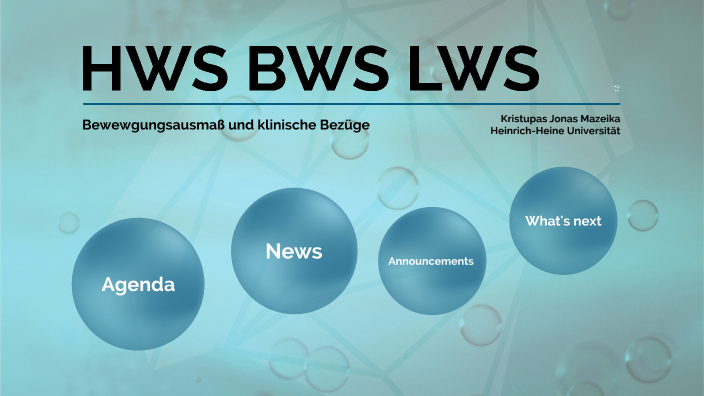 HWS, BWS, LWS Bewegungsausmaß by Kristupas Mazeika on Prezi