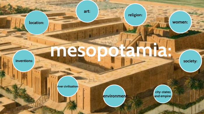 Mesopotamia's mindmap by ines tamarit fernandez on Prezi
