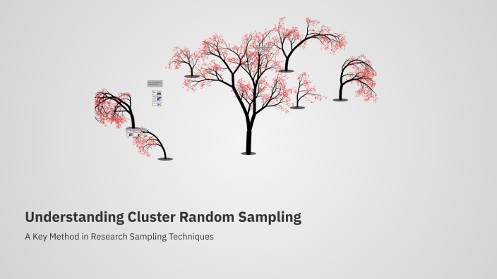 Understanding Cluster Random Sampling by Neziah Anonat Macrohon on Prezi