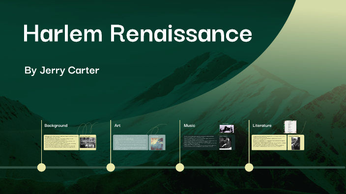 Harlem Renaissance by JerryKOD on Prezi