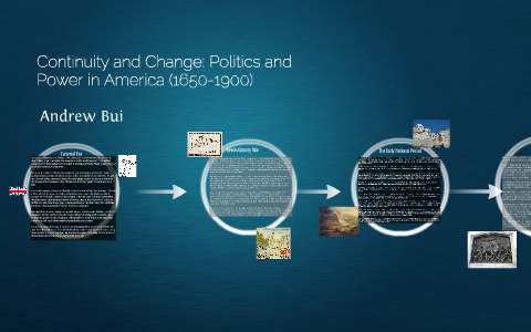 APUSH Project: Continuity and Change: Politics and Power in America by ...