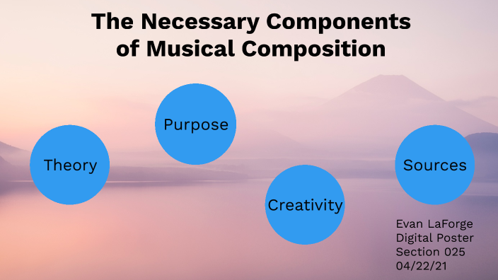 The Necessary Components of Musical Composition by Evan LaForge on Prezi