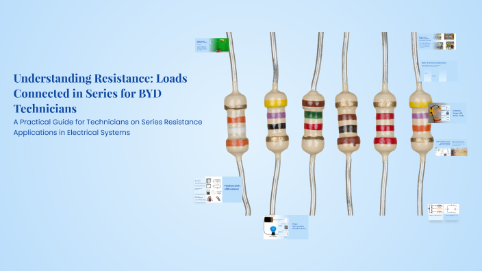Understanding Resistance: Loads Connected in Series for BYD Technicians ...