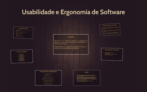 Usabilidade e Ergonomia de Software by Leticia Banni on Prezi