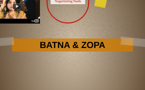 BATNA & ZOPA by Philipp R on Prezi