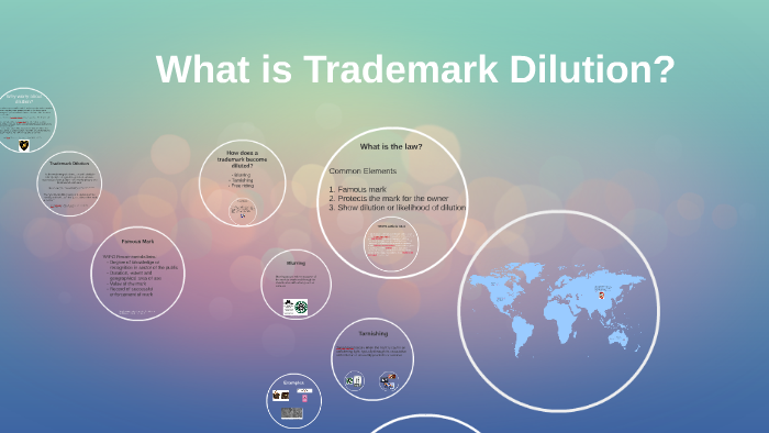 What is Trademark Dilution? by on Prezi