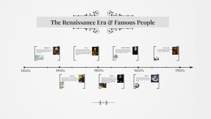 The Renaissance Era & Famous People by Emily McCann on Prezi