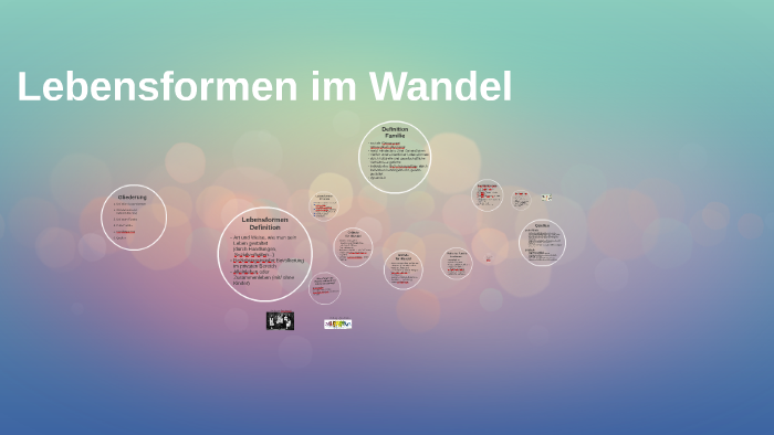 Lebensformen im Wandel by Sophie Michlenz on Prezi