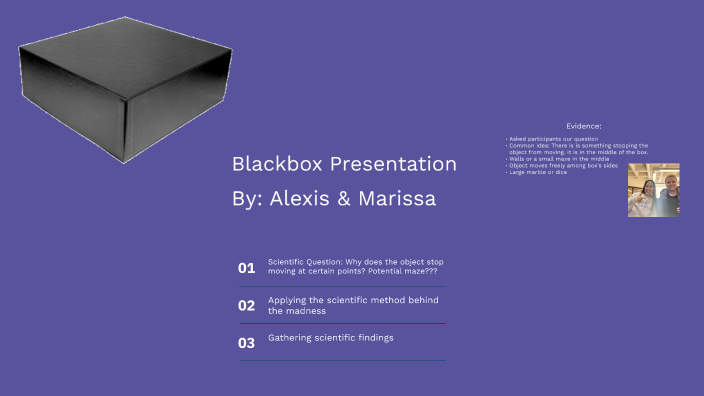 Black Box Presentation by Marissa Garcia on Prezi