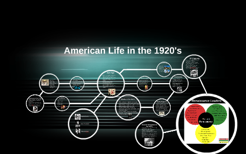 American Life in the 1920's by Jessica Pastine on Prezi