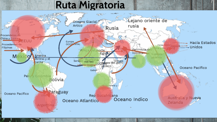 ruta migratoria by RAFAEL MORA ARROYO on Prezi
