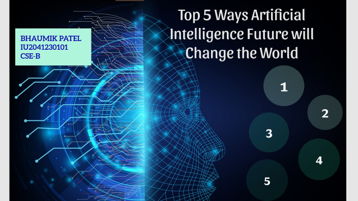 Top 5 Ways Artificial Intelligence Future will Change the World by ...