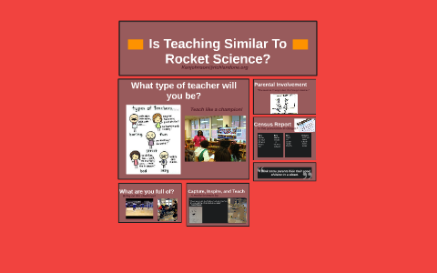 Teaching...The New Rocket Science by Kenesha Johnson