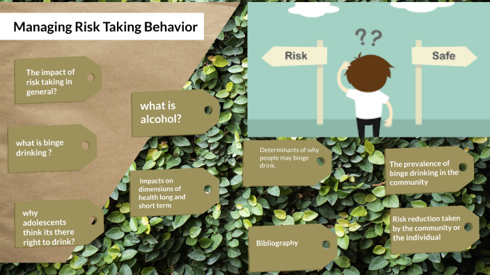 Personal health- Managing risk taking behaviour by jorja cooper on Prezi