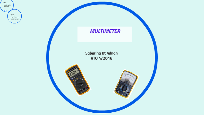 Multimeter by sabrina adnan on Prezi