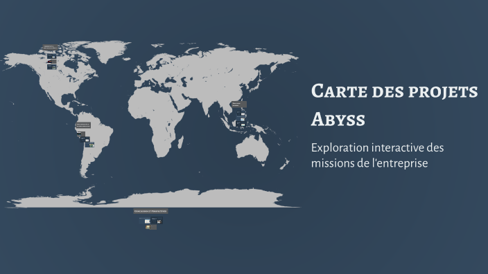 Carte des projets Abyss by Emma DA ROCHA on Prezi
