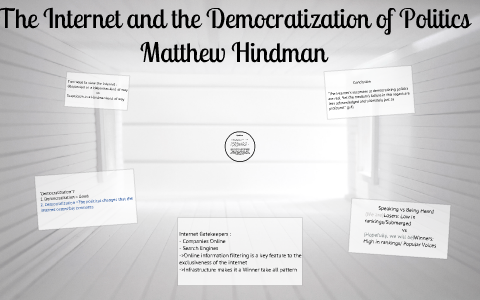 The Internet and the Democratization of Politics by Alexandre Vinson on ...
