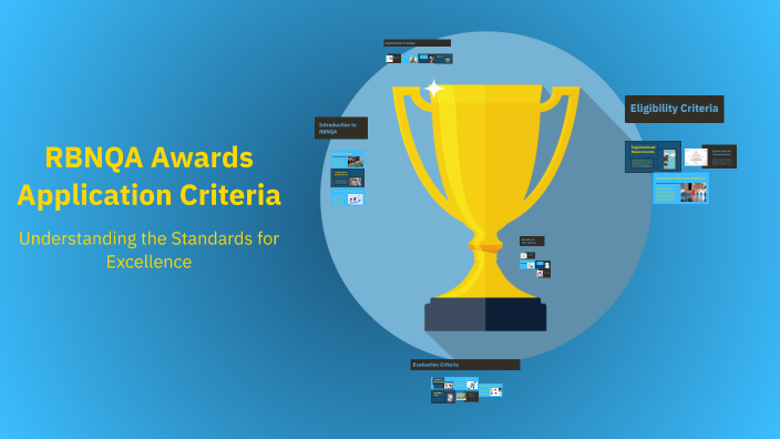 RBNQA Awards Application Criteria by Nikshita R on Prezi