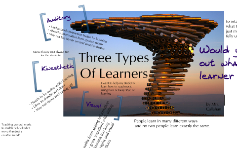 Three Types of Learners by LeAnn Callahan on Prezi
