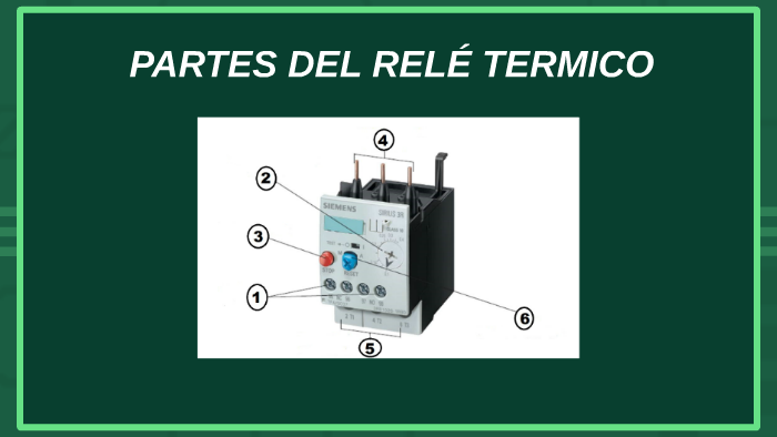 PARTES DEL RELÉ TERMICO by Felipe Lujan Figueroa on Prezi