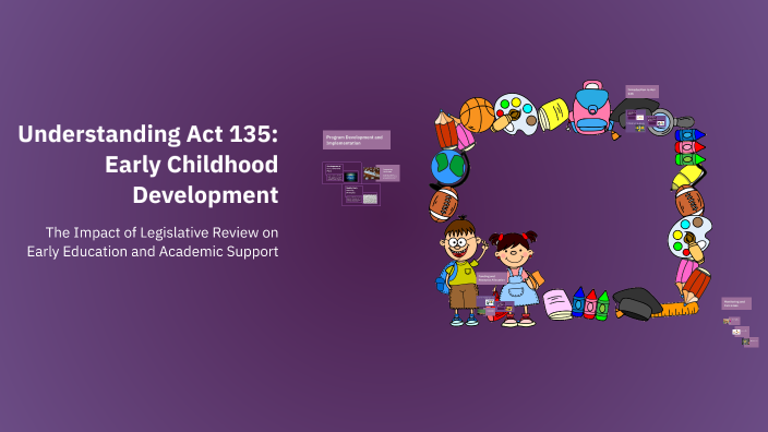Understanding Act 135: Early Childhood Development by Allison Duckett ...