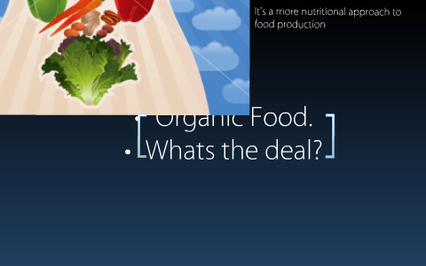 Organic Food: A nutritional approach to food production. by Nick Cicci ...