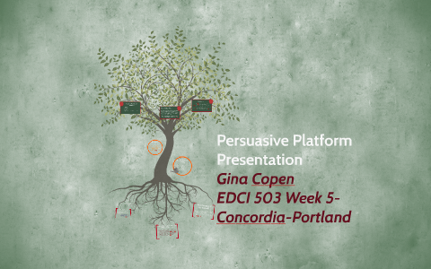 Persuasive Platform Presentation by Gina Copen on Prezi