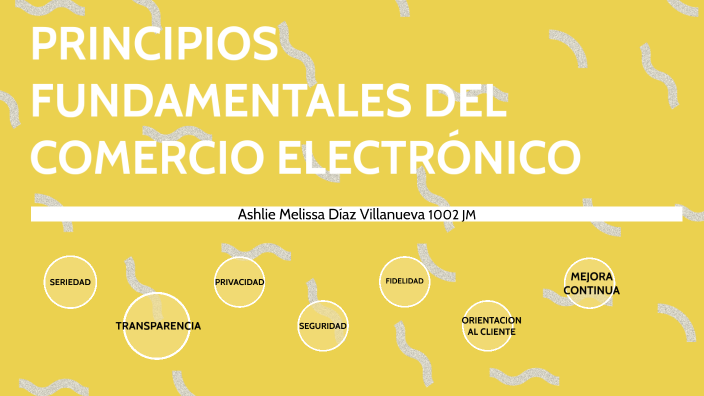 Principios fundamentales del comercio electrónico by Melissa Díaz on Prezi
