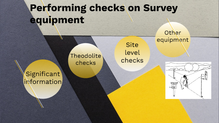 Systematic checks on Survey equipment by sol whittaker on Prezi