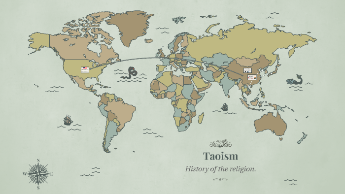Taoism Religion Map