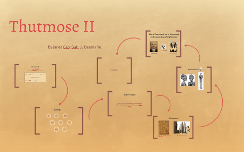 Thutmose II by Janet Cao