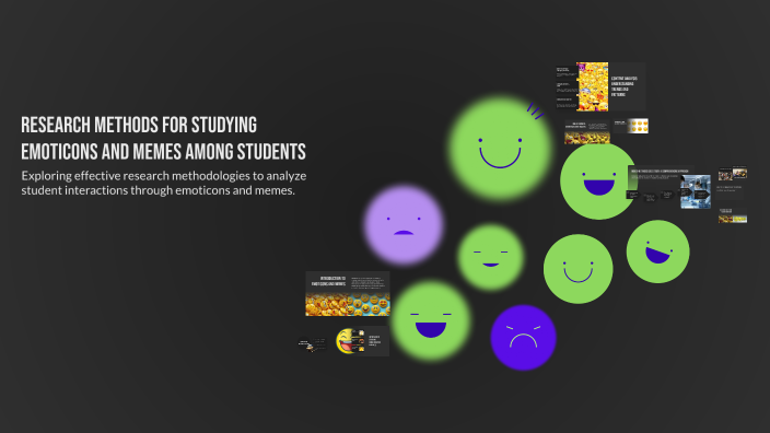 Research Methods for Studying Emoticons and Memes Among Students by ...