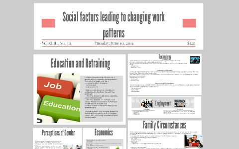 Social factors leading to changing work patterns by Jocelin D on Prezi