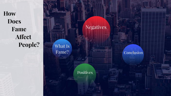 How Fame Affects People. by calvin cairns on Prezi