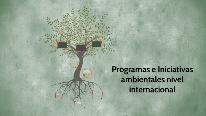 Programas e Iniciativas ambientales nivel internacional by on Prezi